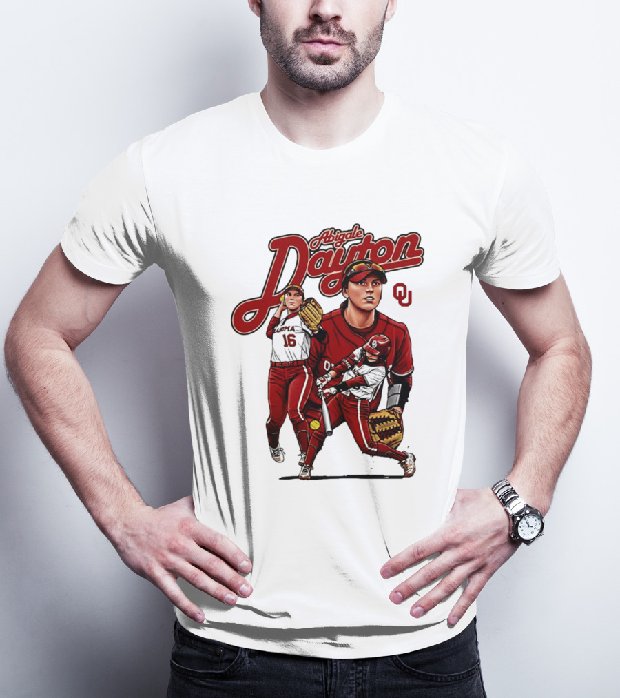 Abigale Dayton Oklahoma Softball NCAA Player OU T-Shirt