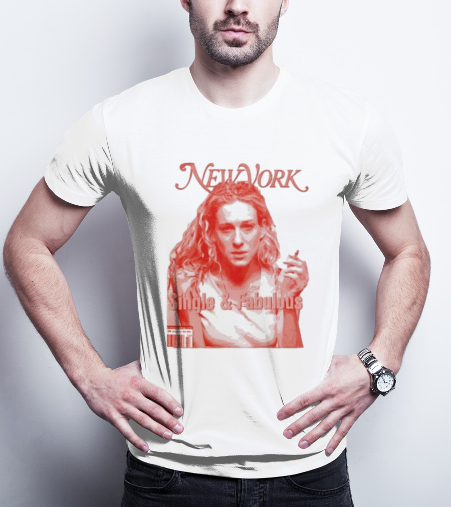 New York Single And Fabulous Magazine Cover T-Shirt