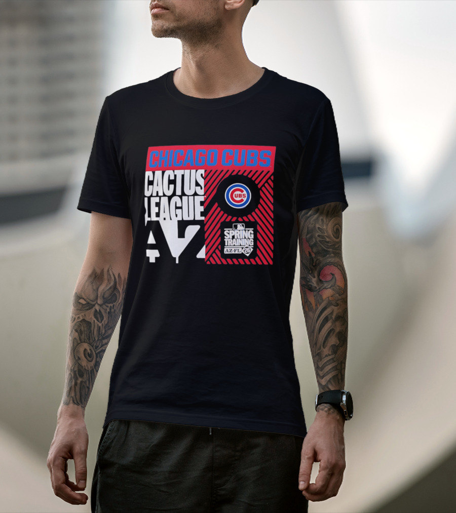 Chicago Cubs Cactus League 2026 Spring Training MLB T-Shirt