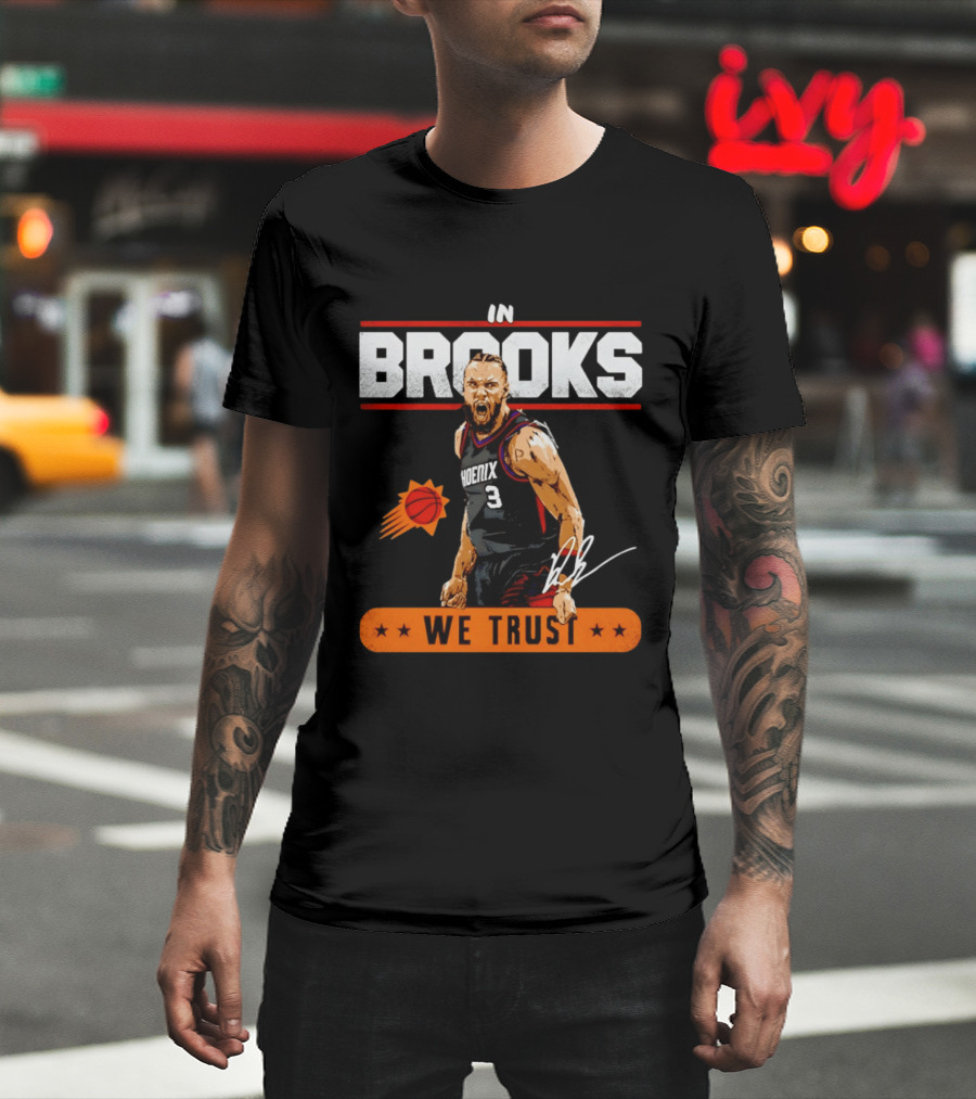 Phoenix Suns Dillon Brooks In Brooks We Trust Basketball Star T-Shirt