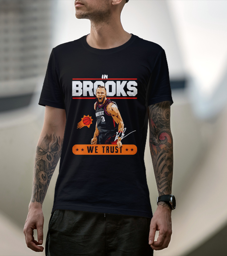 Phoenix Suns Dillon Brooks In Brooks We Trust Basketball Star T-Shirt