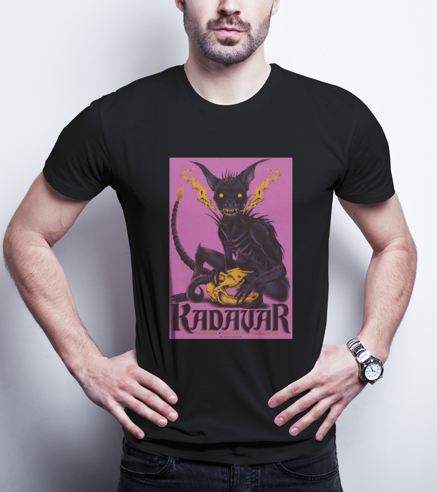Kadavar Pabellón Oeste March 14 2026 Ciudad De Mexico Tour T-Shirt
