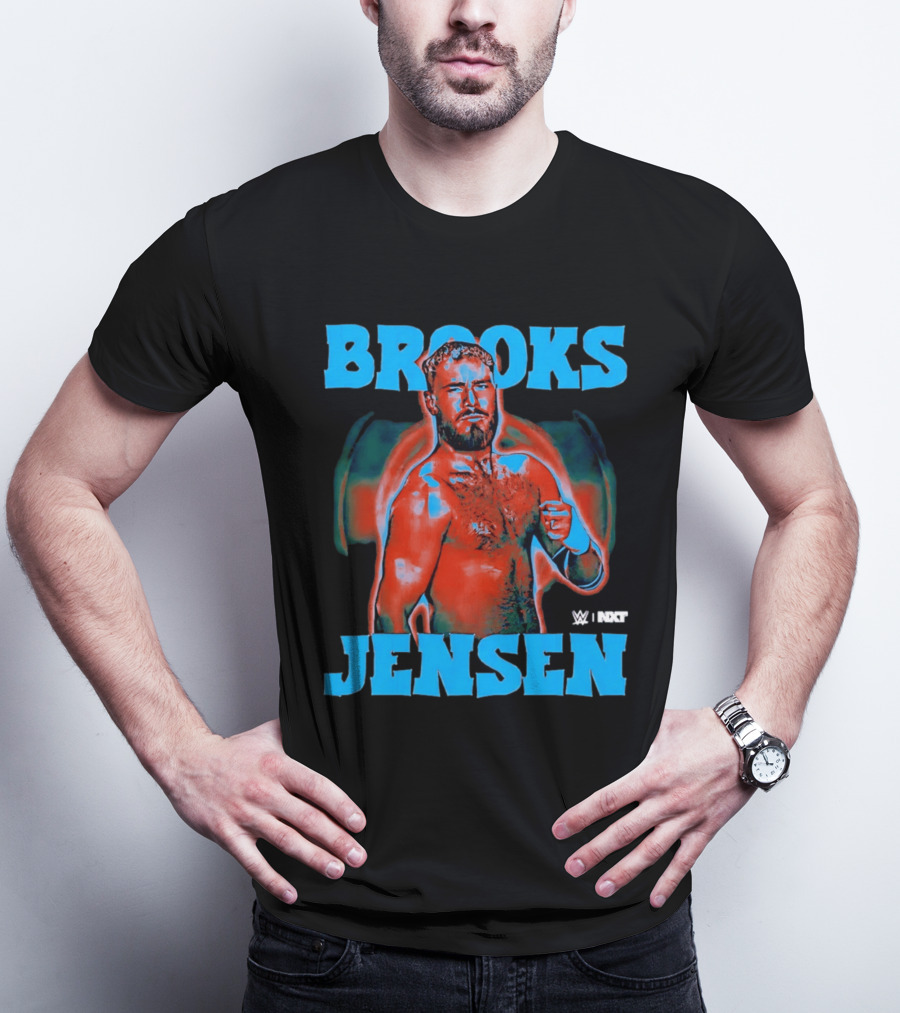 Brooks Jensen WWE NXT Wrestling Pose T-Shirt
