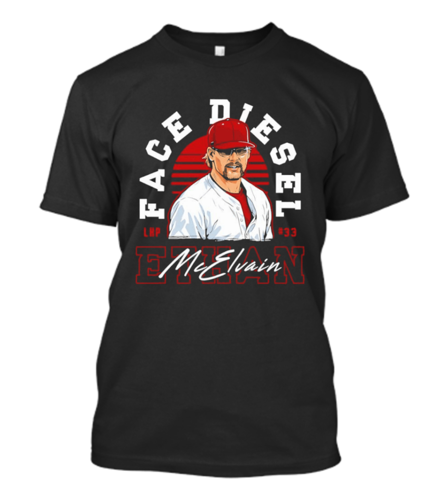 Face Diesel Ethan McElvain LHP 33 T-Shirt
