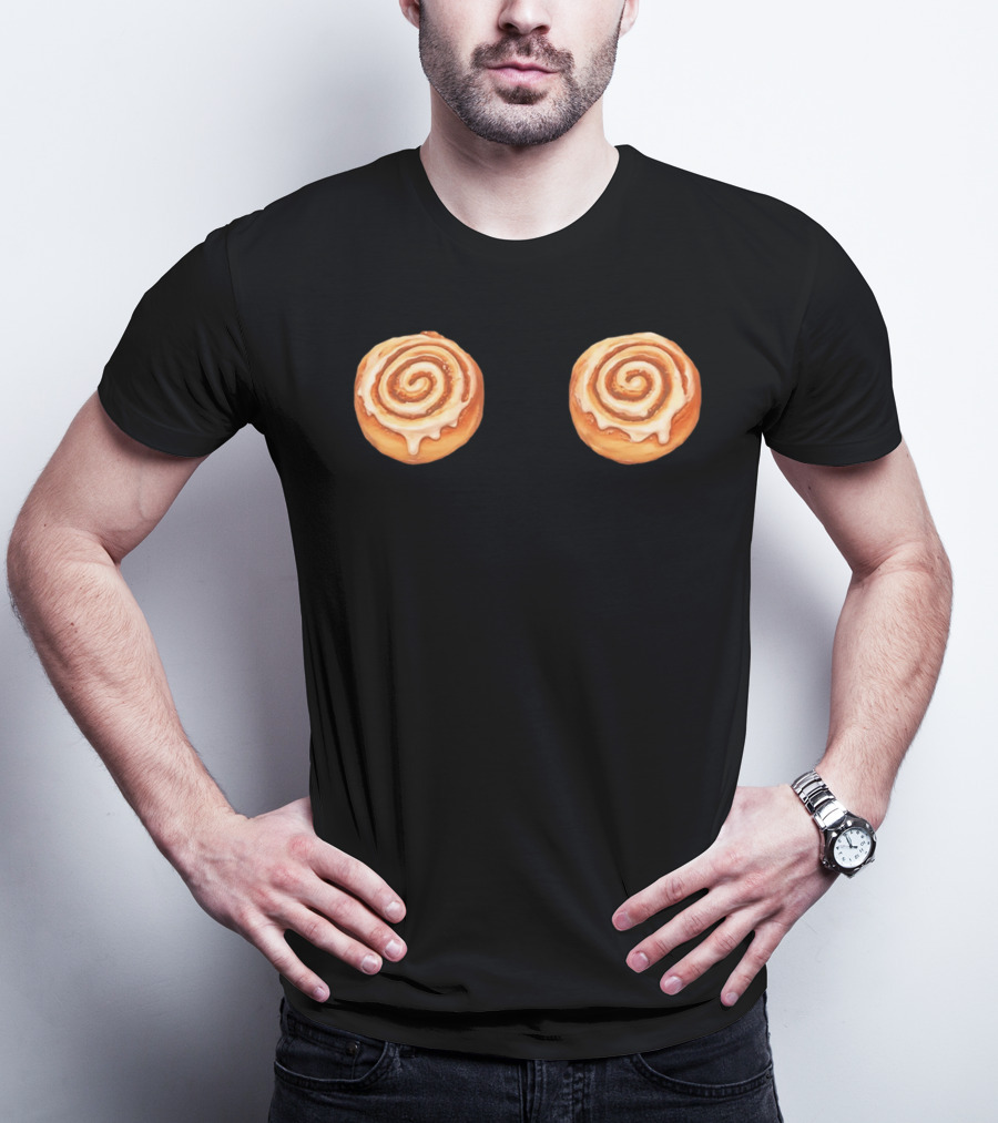 Harry Nice Buns Cinnamon Roll Humor T-Shirt