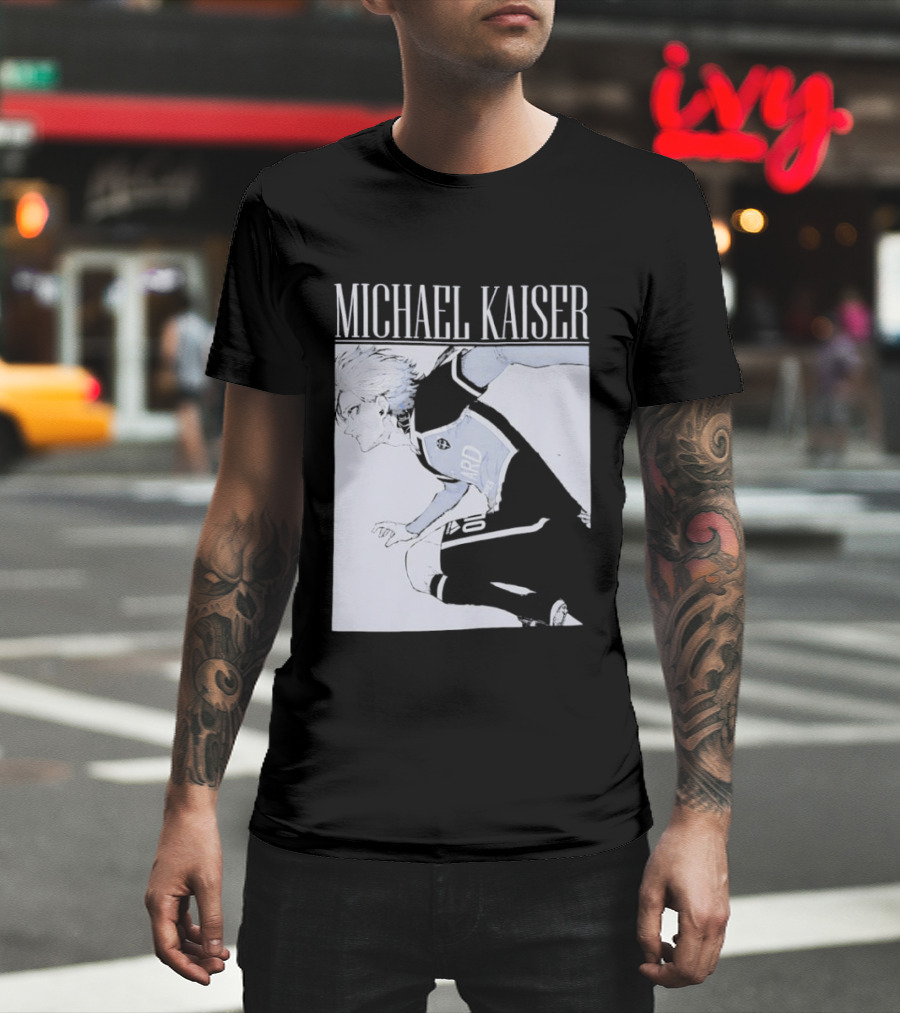 Michael Kaiser Blue Lock Anime Soccer Player T-Shirt