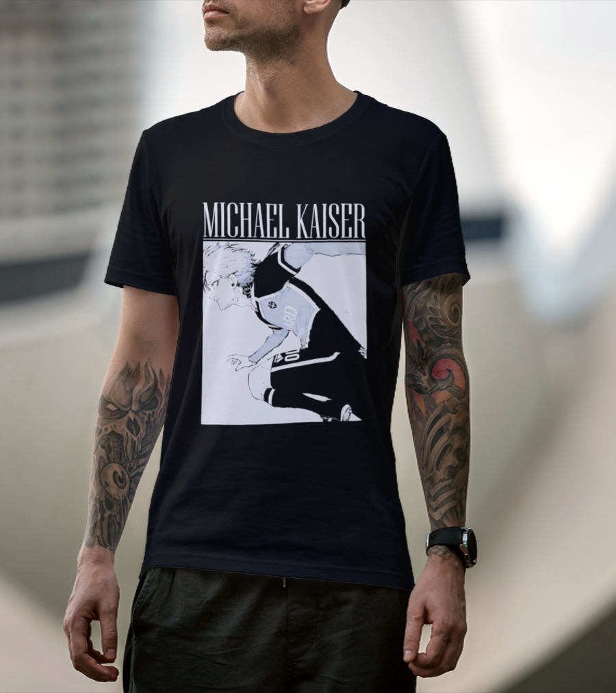 Michael Kaiser Blue Lock Anime Soccer Player T-Shirt