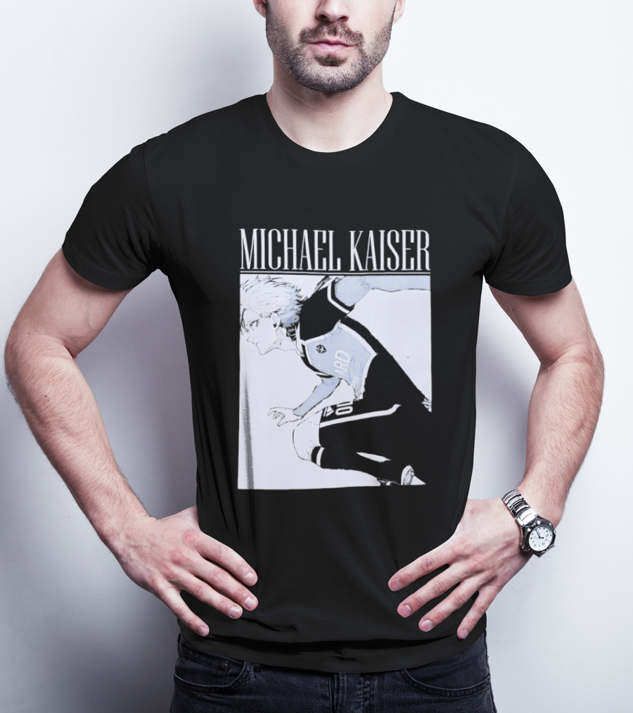 Michael Kaiser Blue Lock Anime Soccer Player T-Shirt