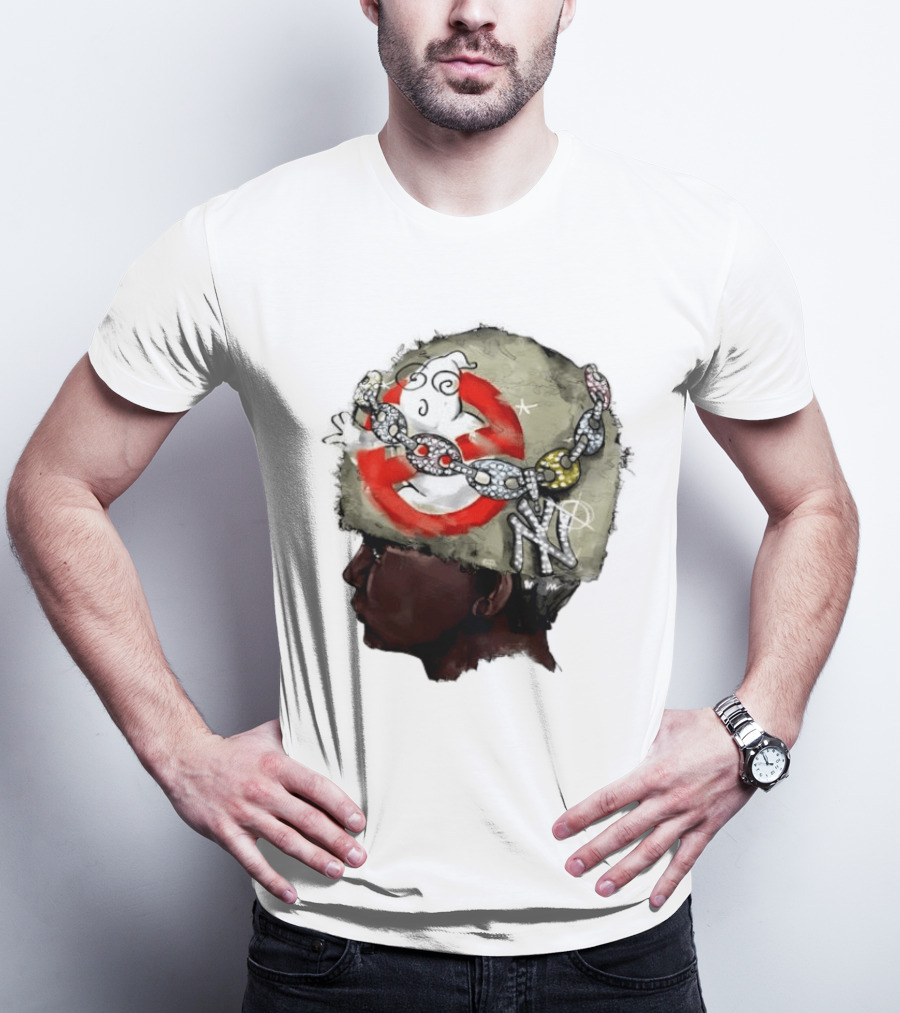 Swag Stealer Album Ghostbusters Chain Art NY Yankees T-Shirt