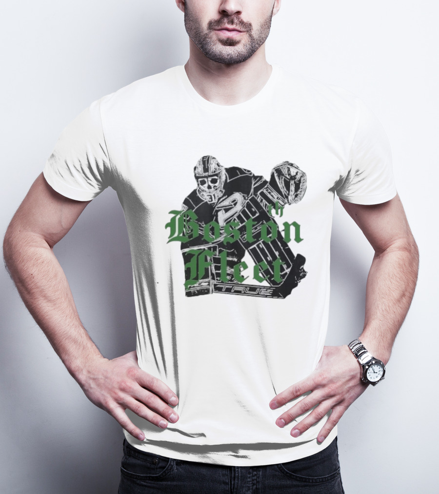 Aerin Frankel Boston Fleet PWHL Skeleton Goalie T-Shirt