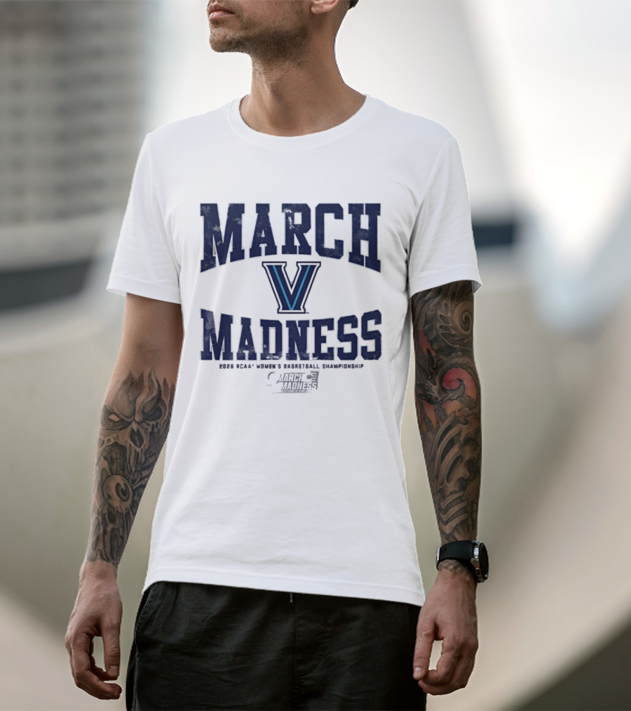 2026 Villanova Wildcats March Madness NCAA Women's Basketball Championship T-Shirt