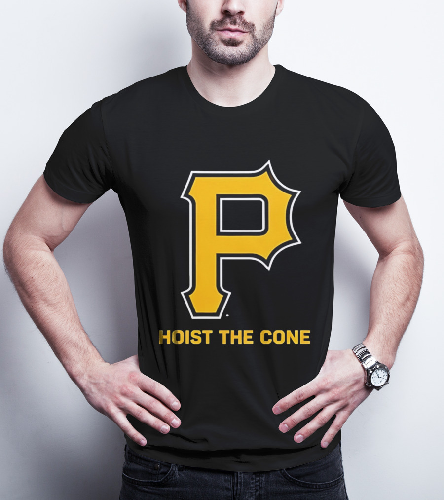 Pittsburgh P Hoist The Cone T-Shirt