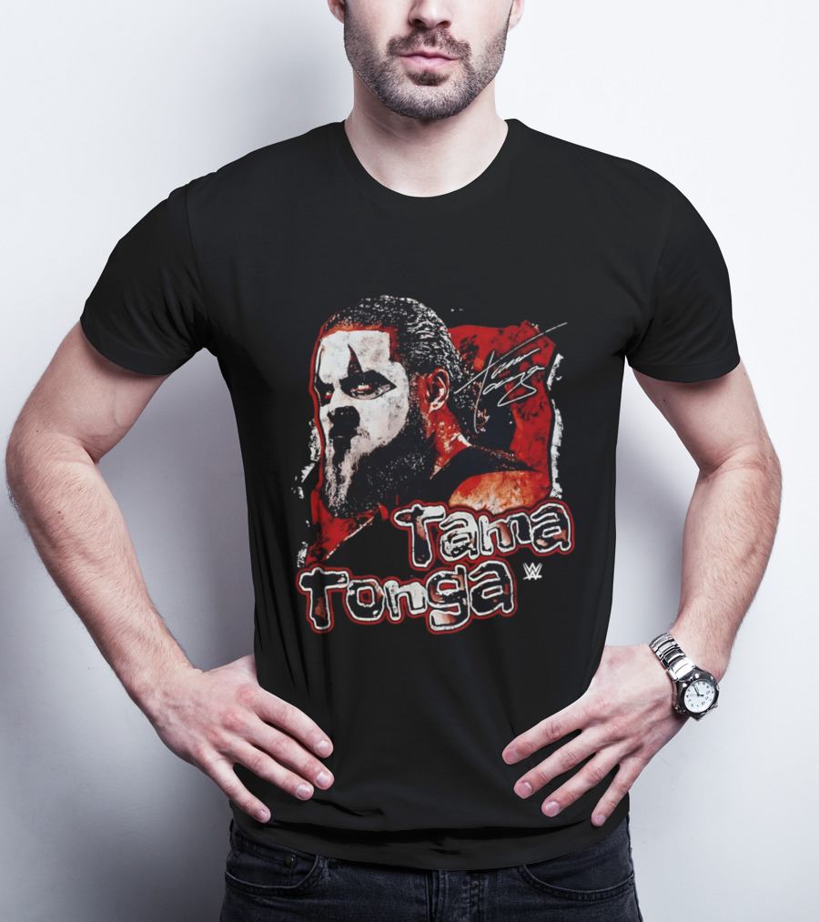Tama Tonga WWE Grunge Style Design Signature T-Shirt