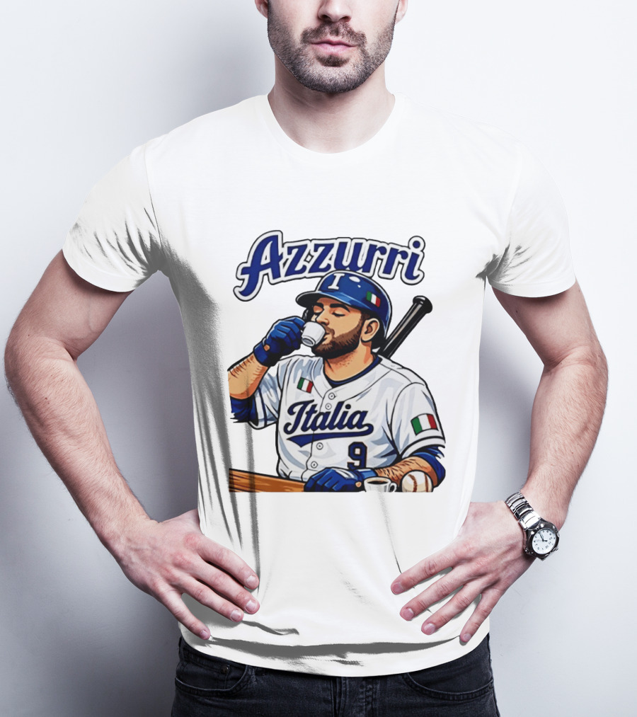 Italia Azzurri WBC Baseball Vinnie Pasquantino 2026 T-Shirt