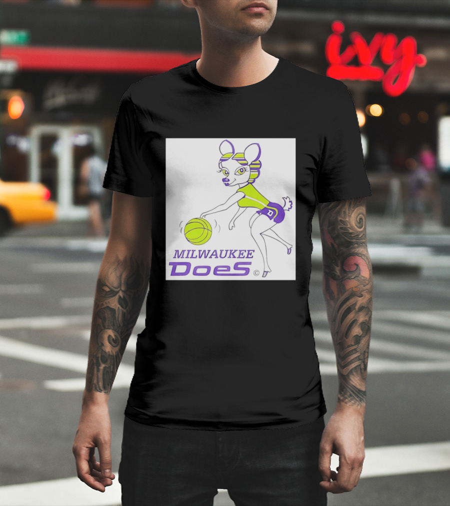 Milwaukee Does WPBL Vintage Basketball T-Shirt