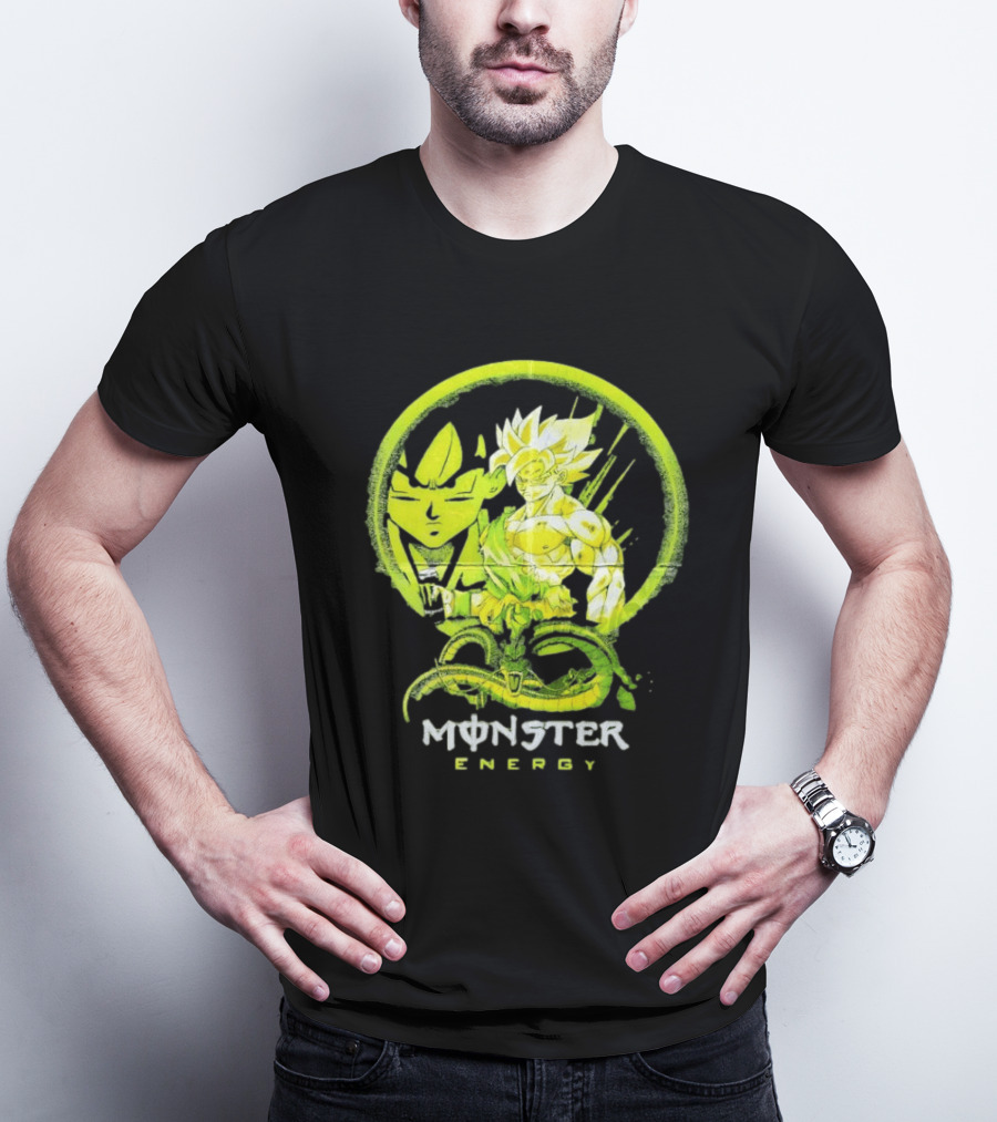 Songoku Dragon Ball Monster Energy Shenron Fusion T-Shirt