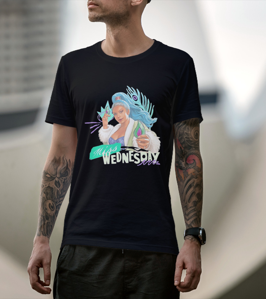 Miss Wednesday One Piece Live Action Charithra Chandran T-Shirt