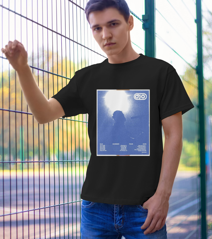 Djo Summer Tour 2026 Pittsburgh New York New Haven Louisville Milwaukee San Francisco T-Shirt