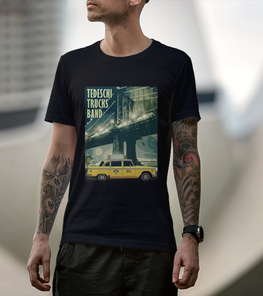 Tedeschi Trucks Band Beacon Theatre New York 2026 March 18 20 21 Week 2 Taxi Bridge T-Shirt