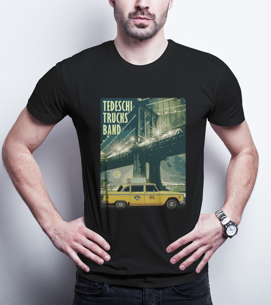 Tedeschi Trucks Band Beacon Theatre New York 2026 March 18 20 21 Week 2 Taxi Bridge T-Shirt