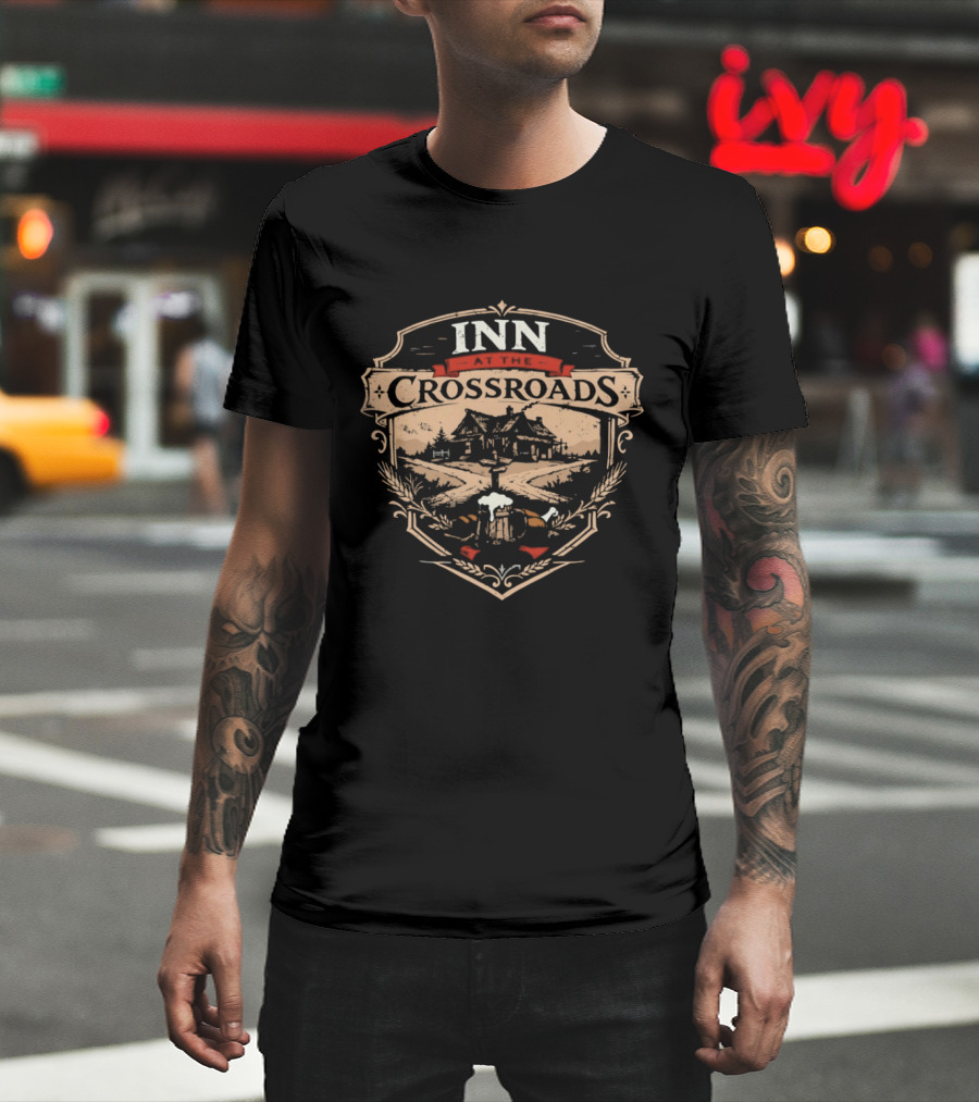 Inn At The Crossroads Vintage Rustic T-Shirt