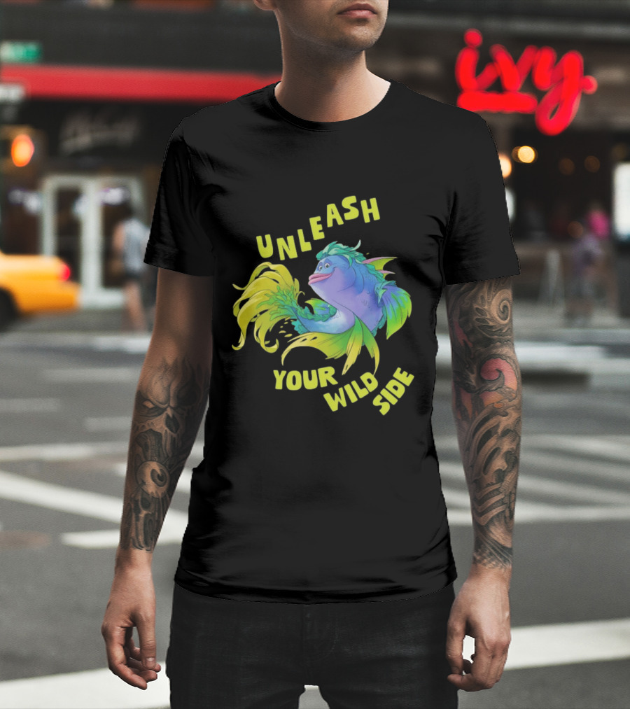 Unleash Your Wild Side Vibrant Fish Adventure T-Shirt