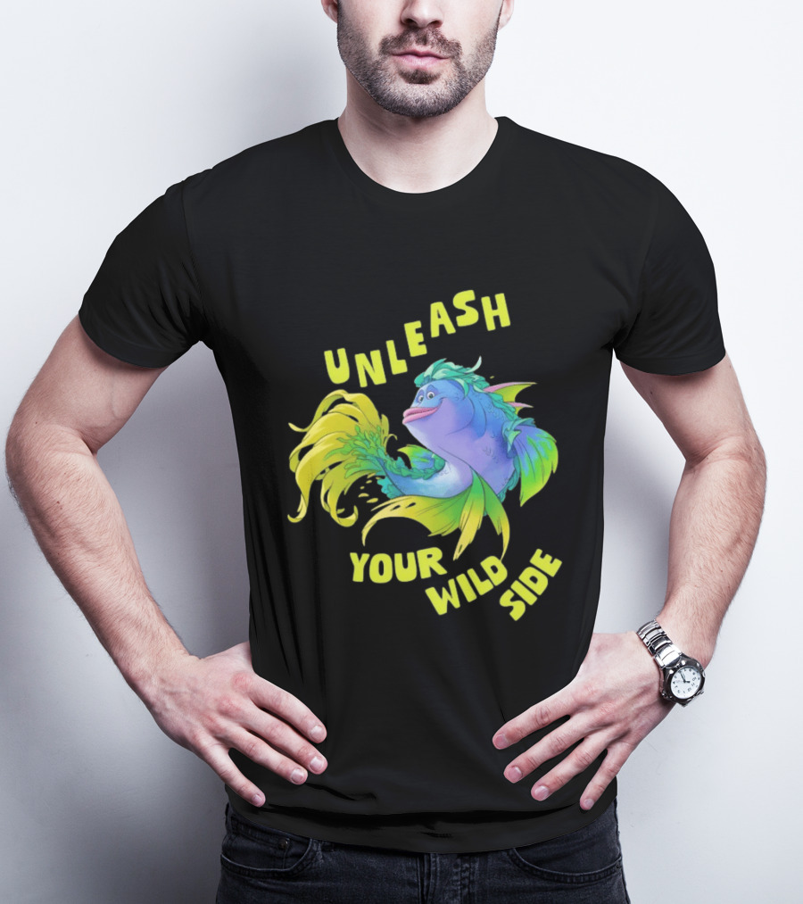 Unleash Your Wild Side Vibrant Fish Adventure T-Shirt