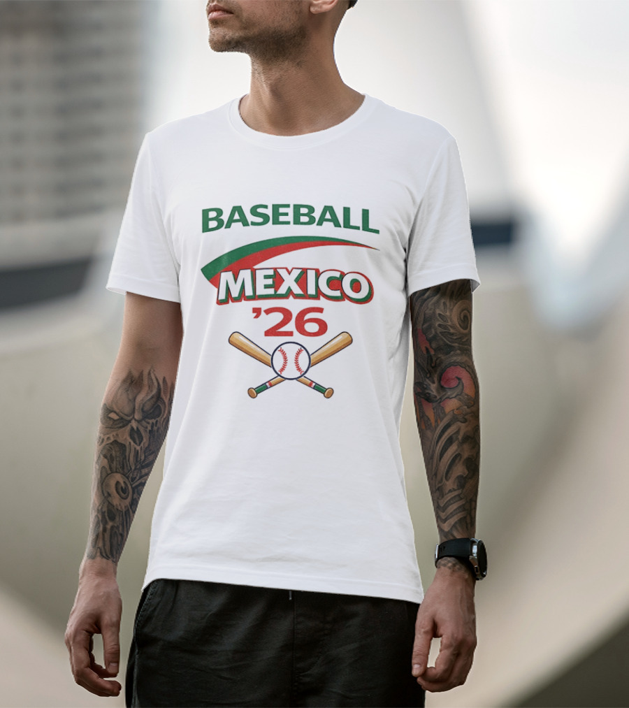 Mexico 2026 World Baseball Classic Fan Gear T-Shirt