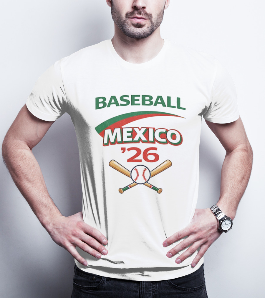 Mexico 2026 World Baseball Classic Fan Gear T-Shirt