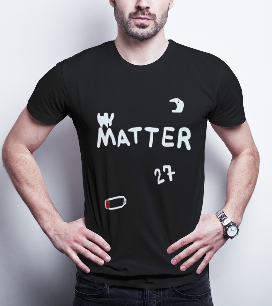 Matter Makers X Orm Kornnaphat Low Battery 27 Collaboration T-Shirt