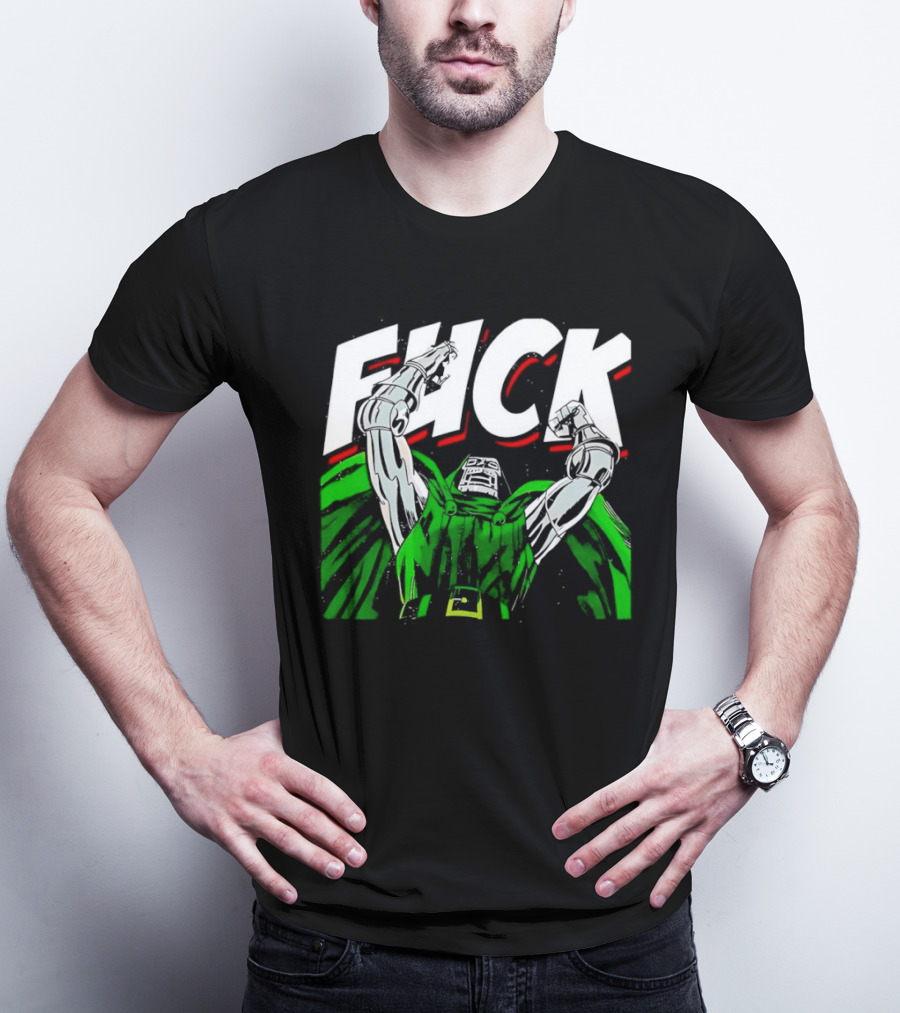 Doctor Doom Fuck Mavel Comics T-Shirt