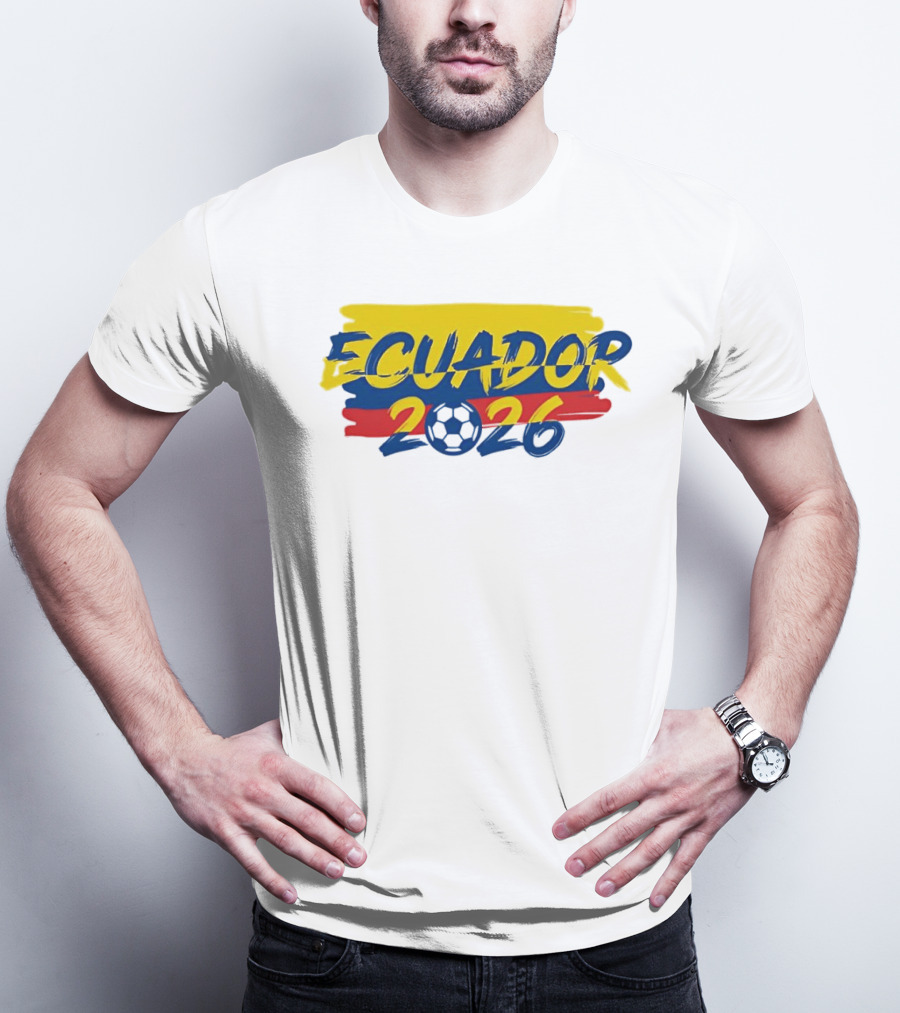 Ecuador 2026 Soccer Ball Ecuadorian National T-Shirt