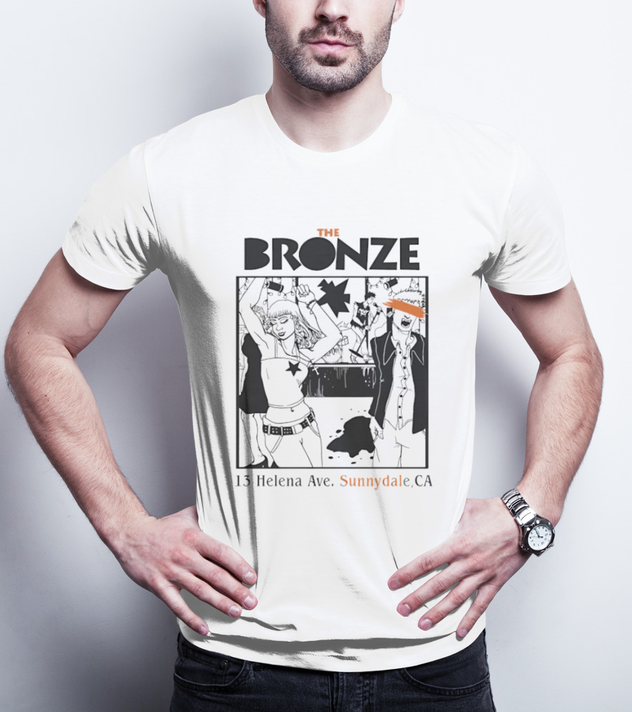 The Bronze 13 Helena Ave Sunnydale CA Party Scene T-Shirt
