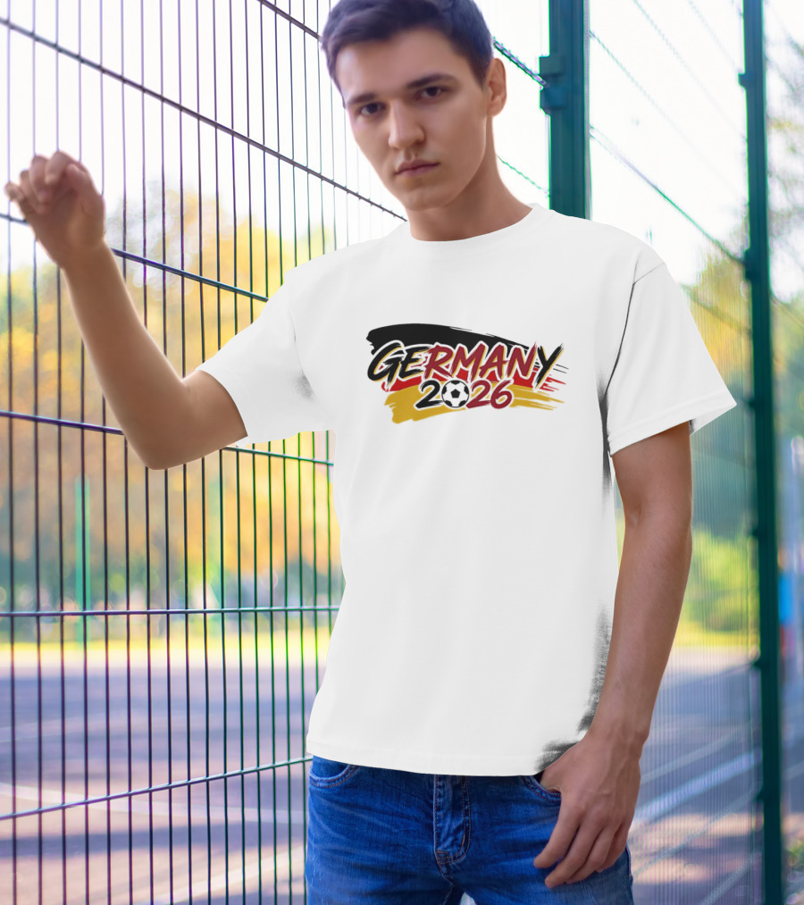 Germany 2026 World Cup Soccer Fan Gear T-Shirt
