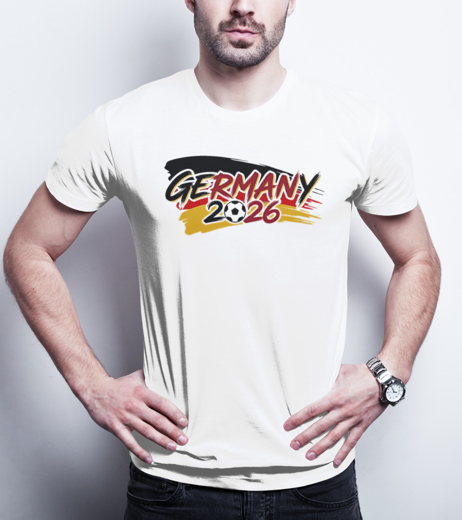 Germany 2026 World Cup Soccer Fan Gear T-Shirt
