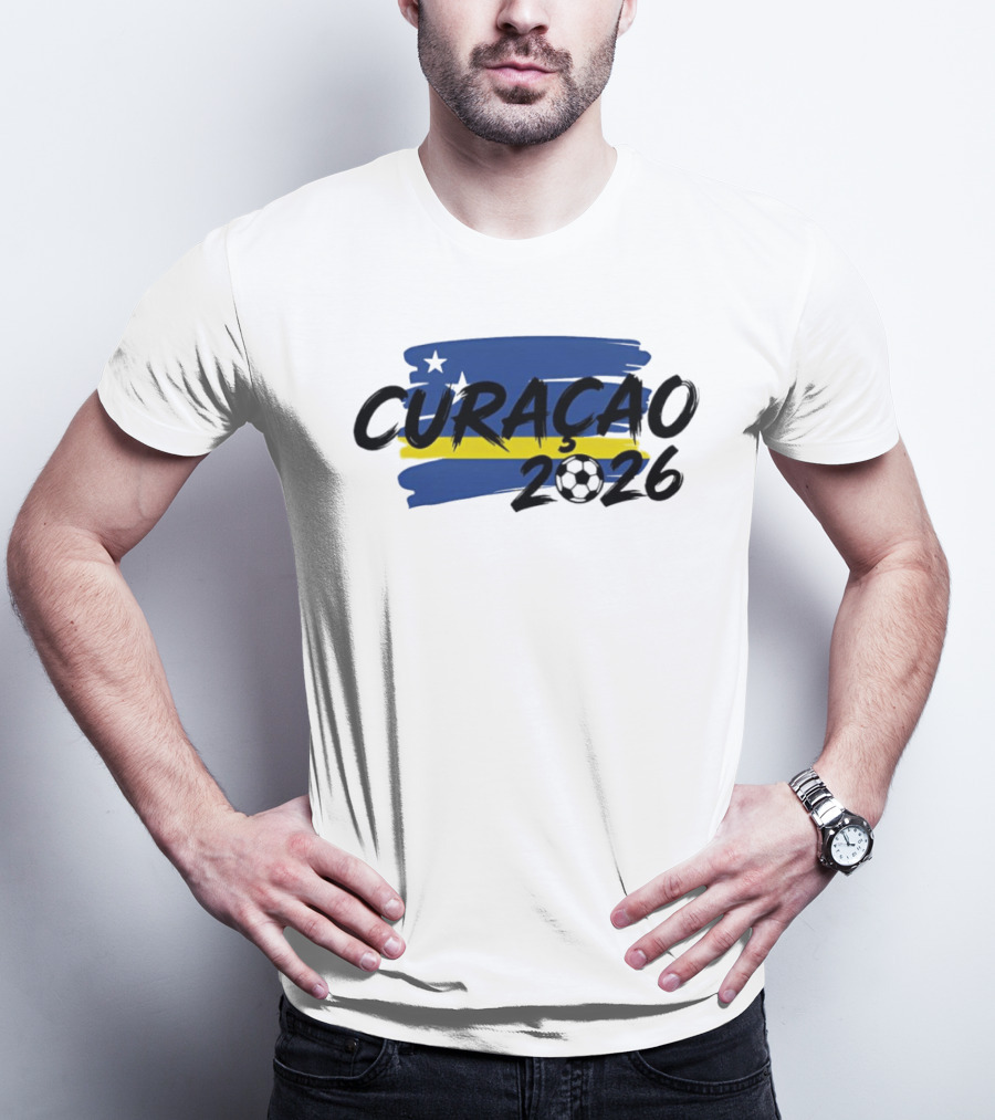 Curaçao 2026 World Cup National Team Soccer T-Shirt
