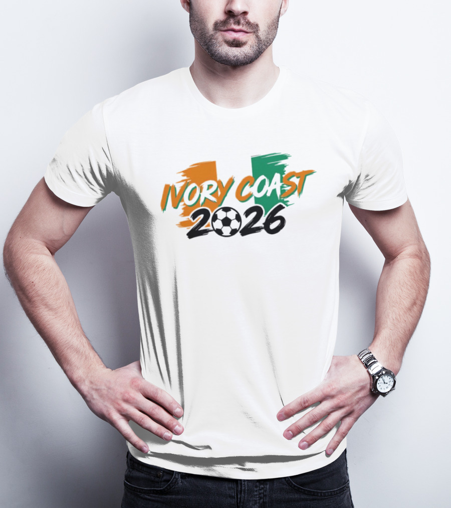 Ivory Coast 2026 Soccer Fan Gear T-Shirt