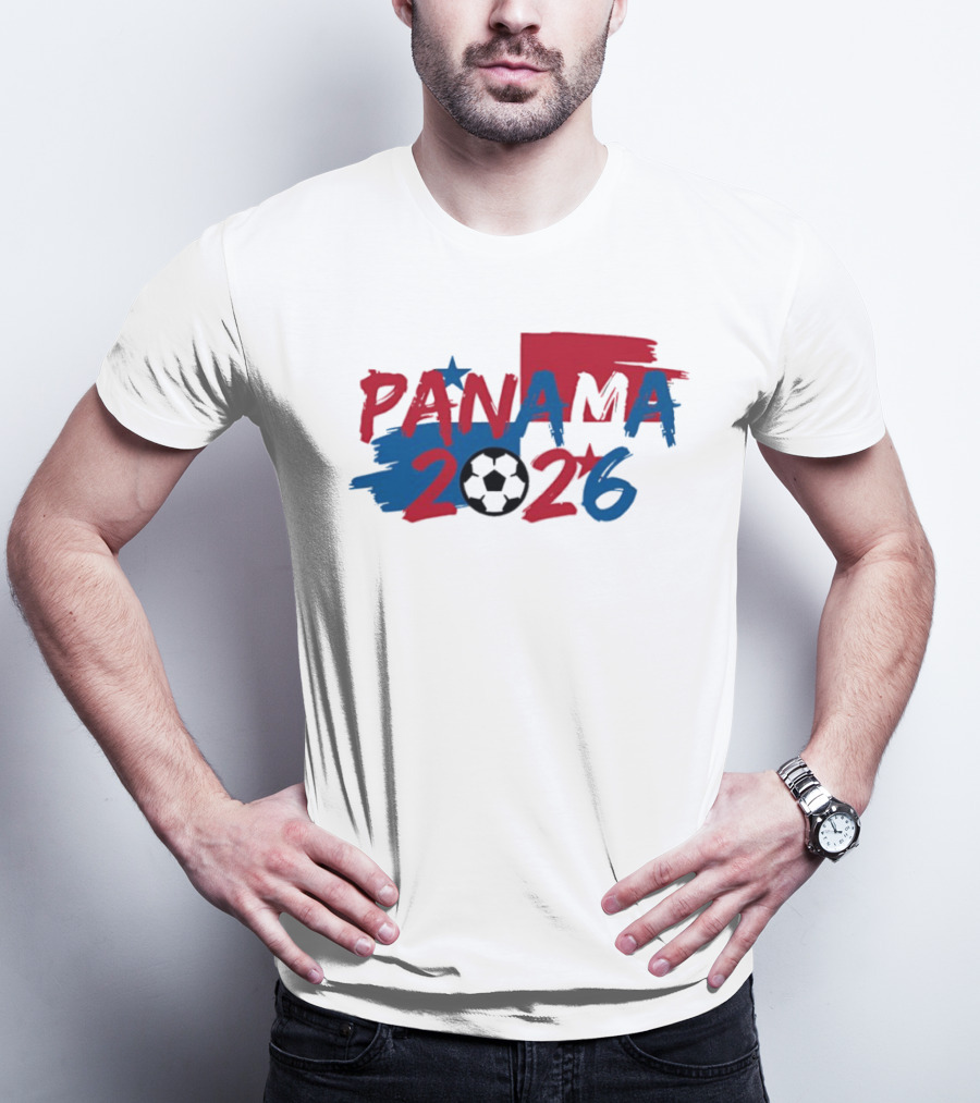 Panama 2026 Soccer Team World Cup Soccer Ball T-Shirt