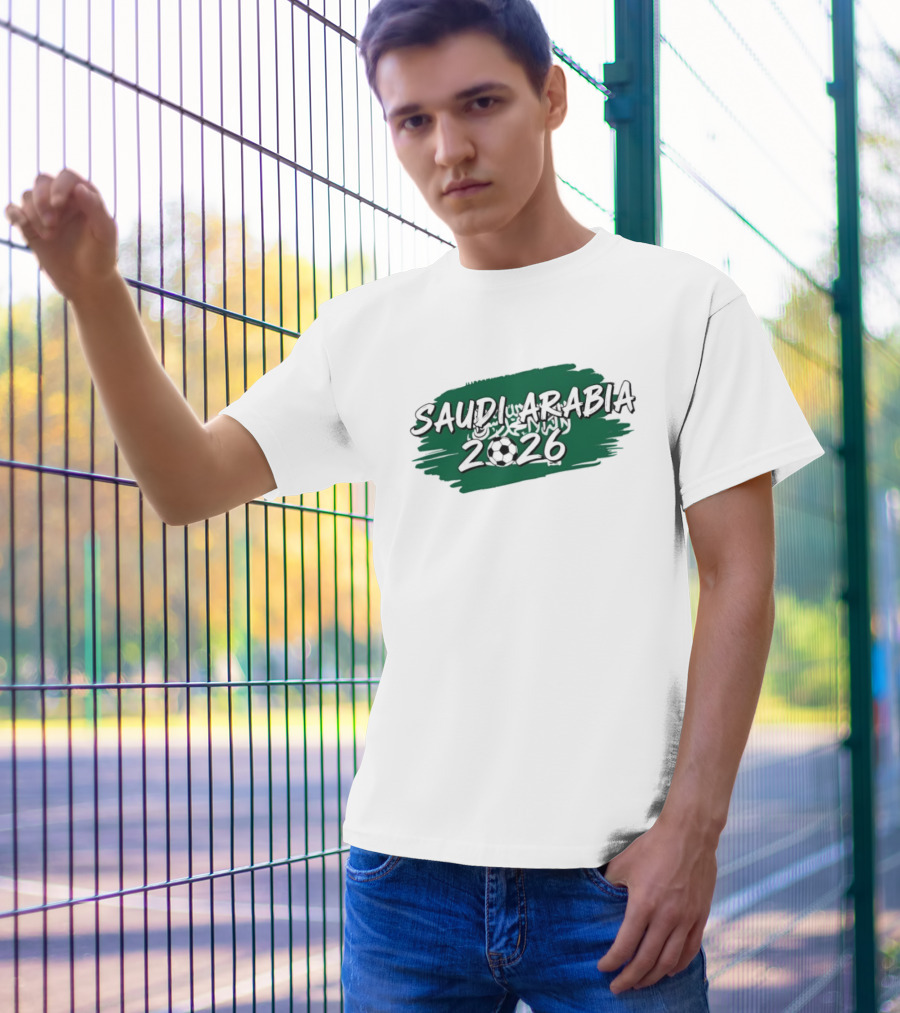Saudi Arabia 2026 Soccerball T-Shirt