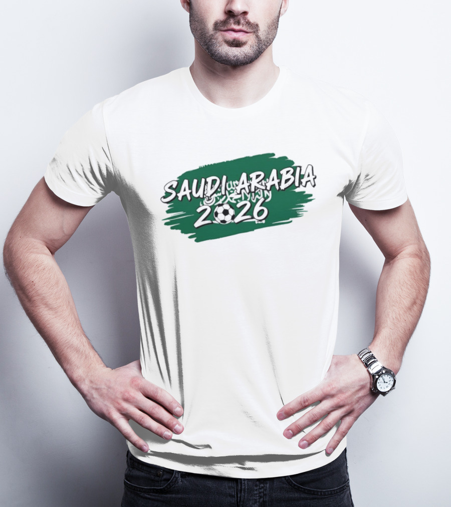 Saudi Arabia 2026 Soccerball T-Shirt