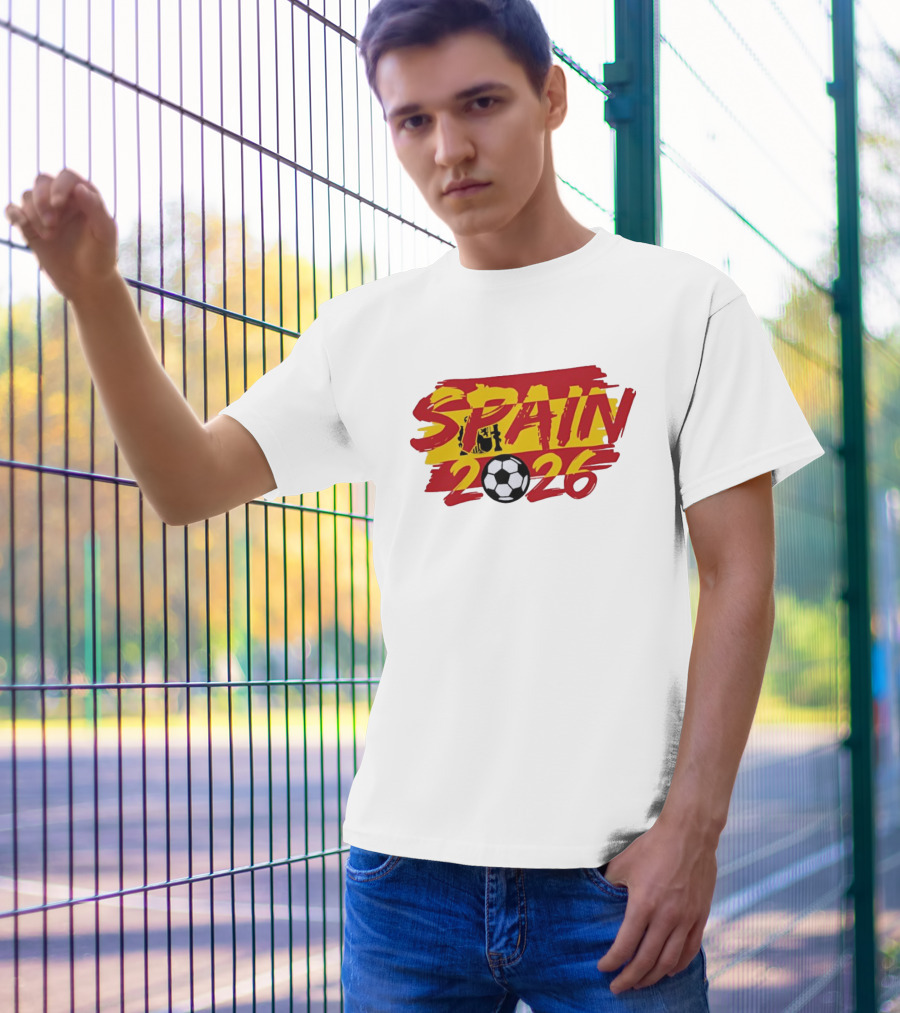 Spain 2026 World Cup Soccer Football Team T-Shirt