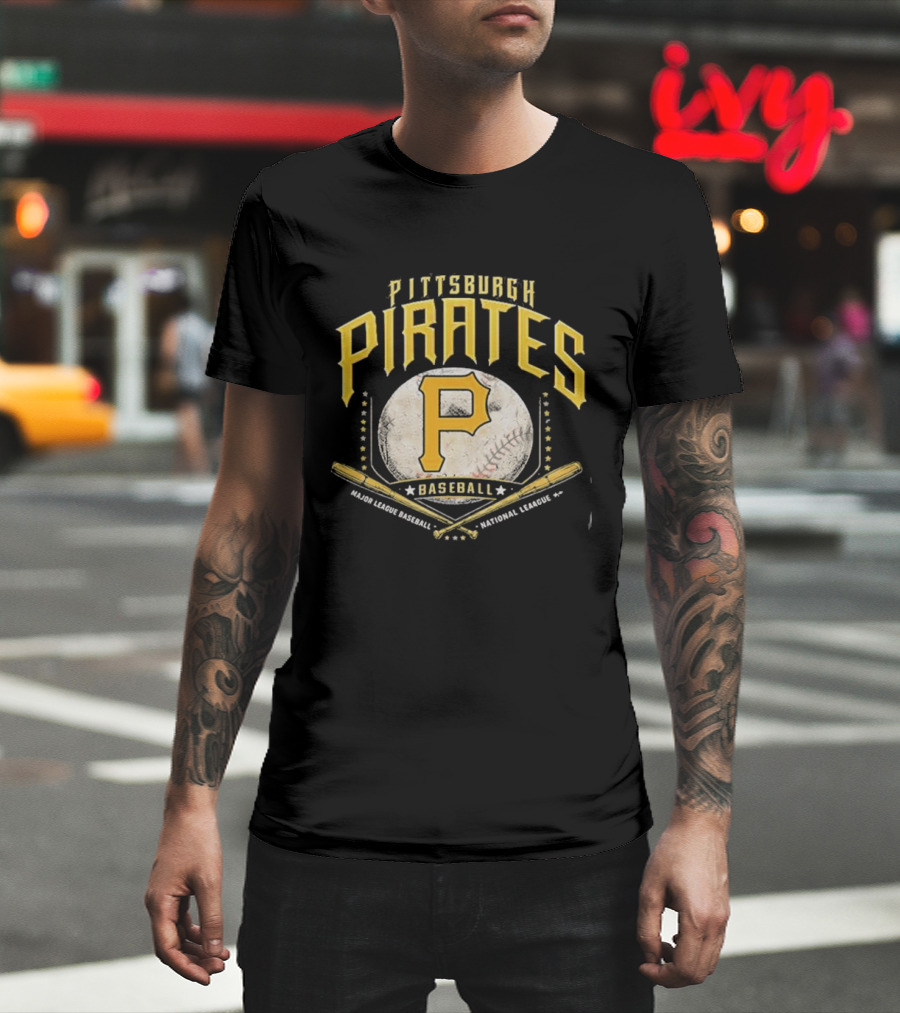 Pittsburgh Pirates Major League Baseball National League City Connect T-Shirt