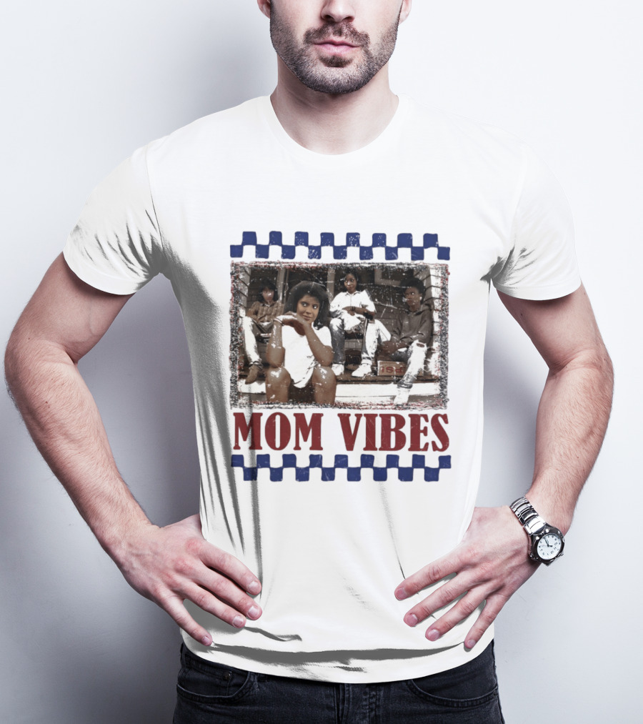 Mom Vibes Retro Mother's Day Family T-Shirt