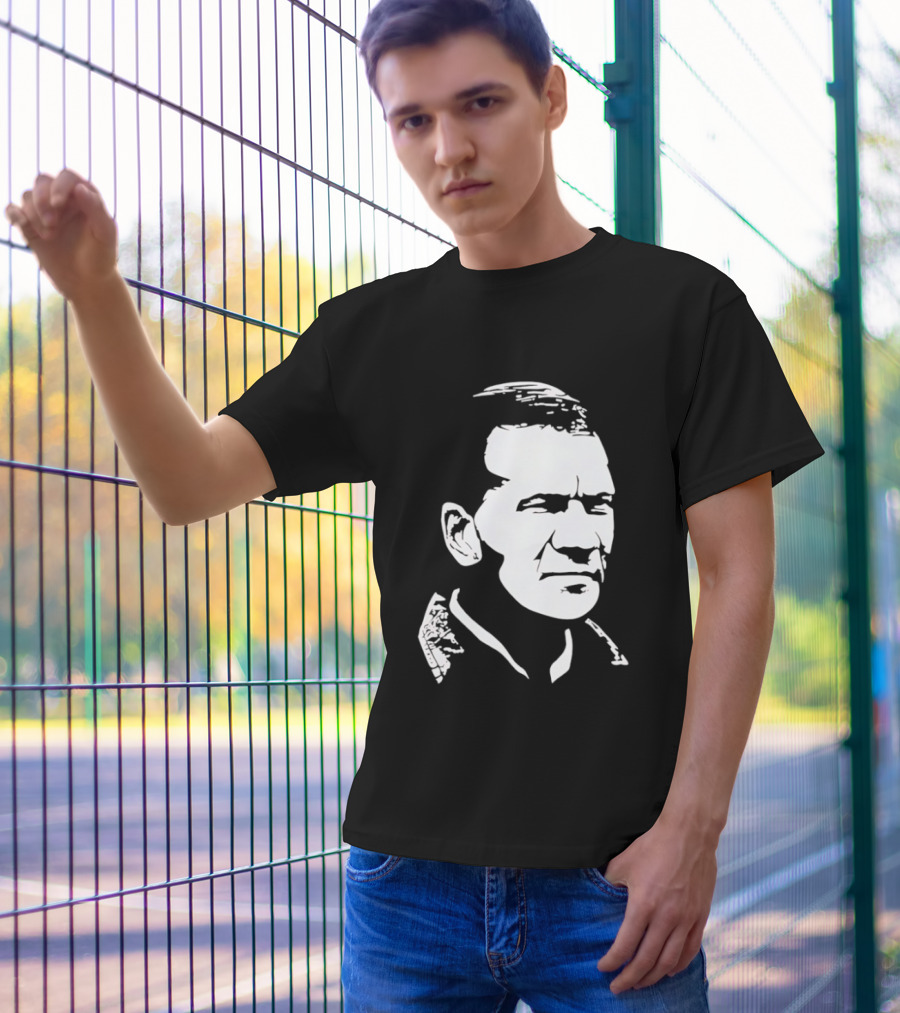 Barry Switzer Coach The King Sketch T-Shirt