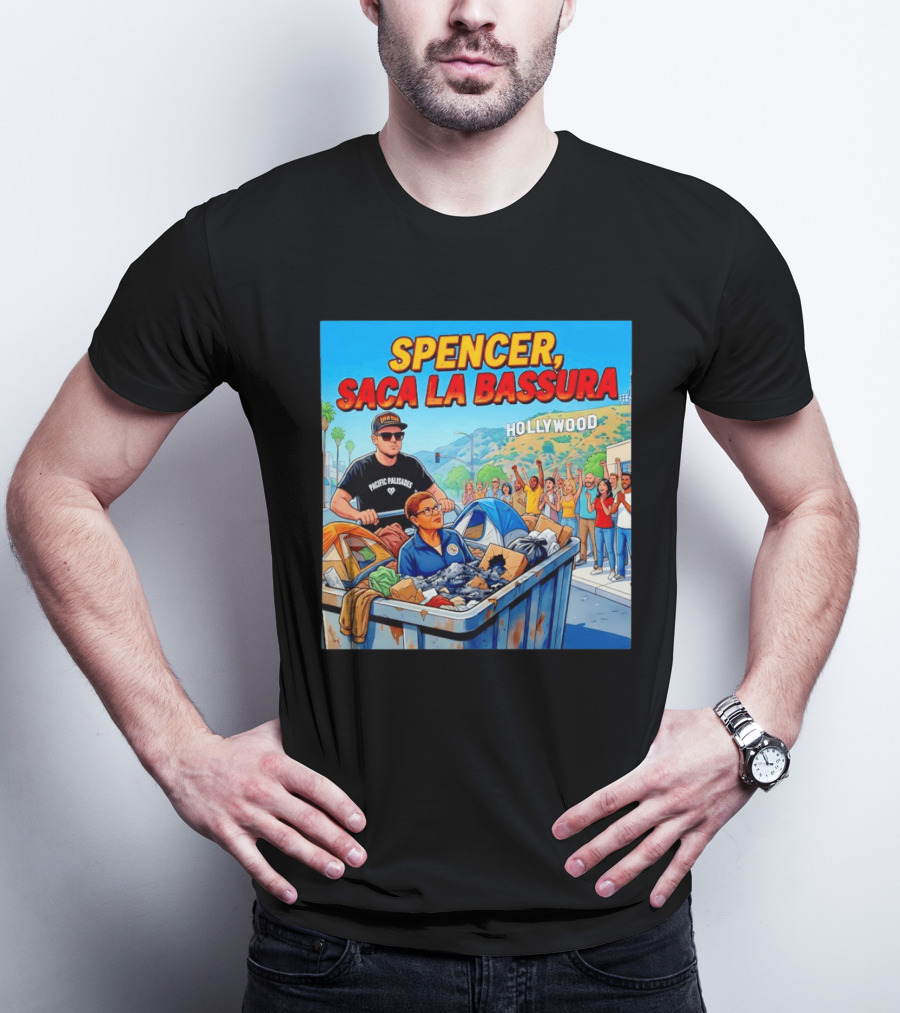 Spencer Saca La Bassura Pacific Palisades Hollywood Scene T-Shirt