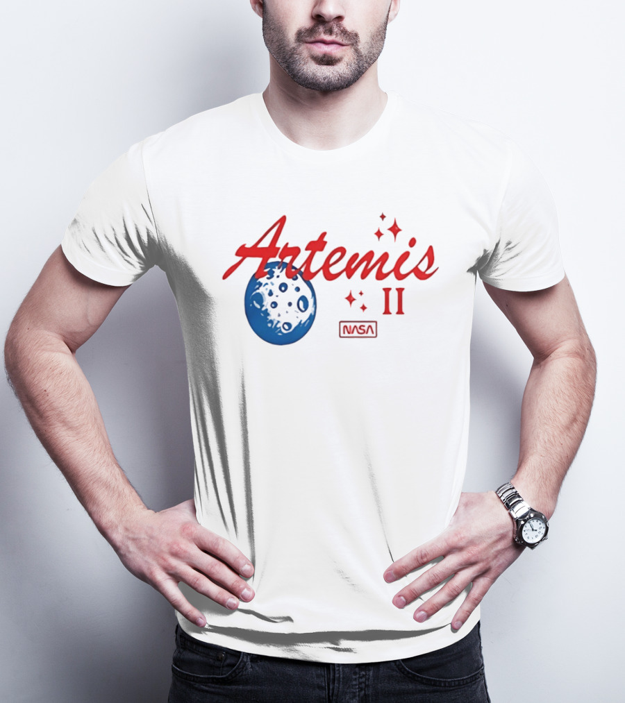 Artemis II NASA Moon Mission Astronaut Program T-Shirt