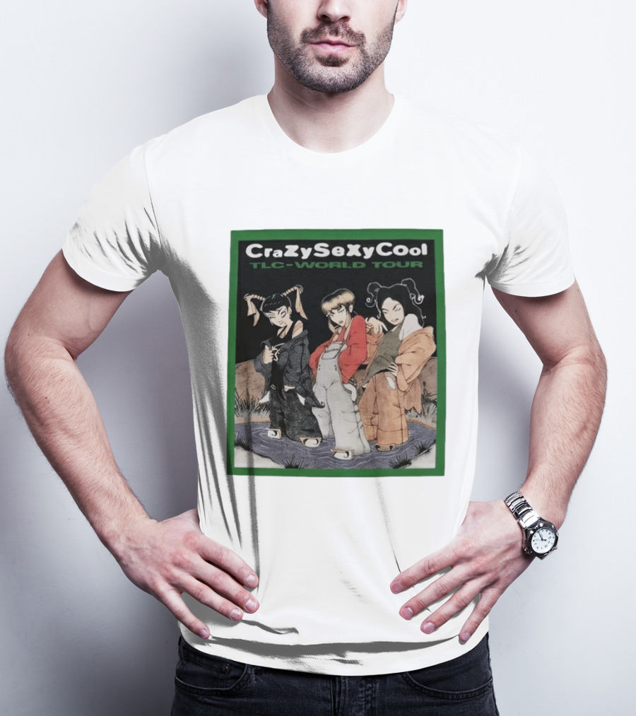 TLC CrazySexyCool World Tour 1995 T-Shirt