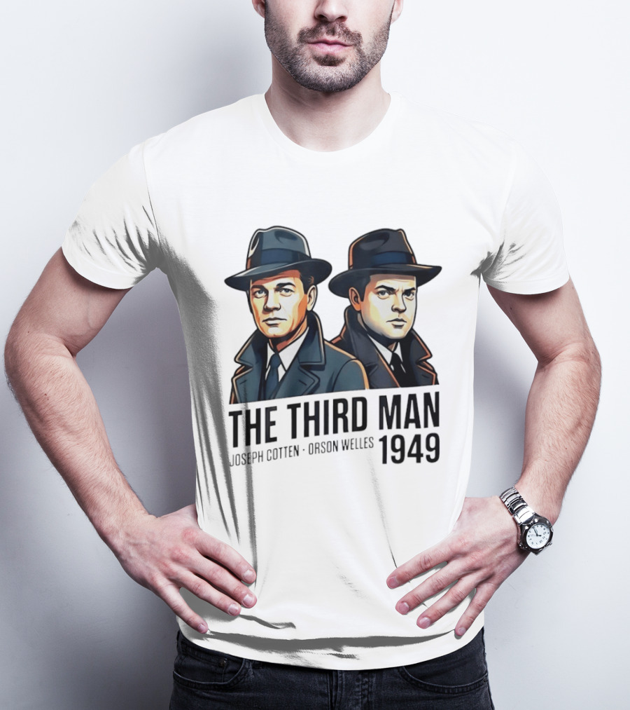 The Third Man Joseph Cotten Orson Welles 1949 T-Shirt