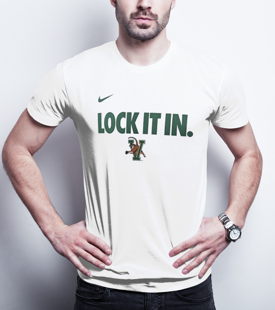 Vermont Catamounts Lock It In March Madness Nike T-Shirt