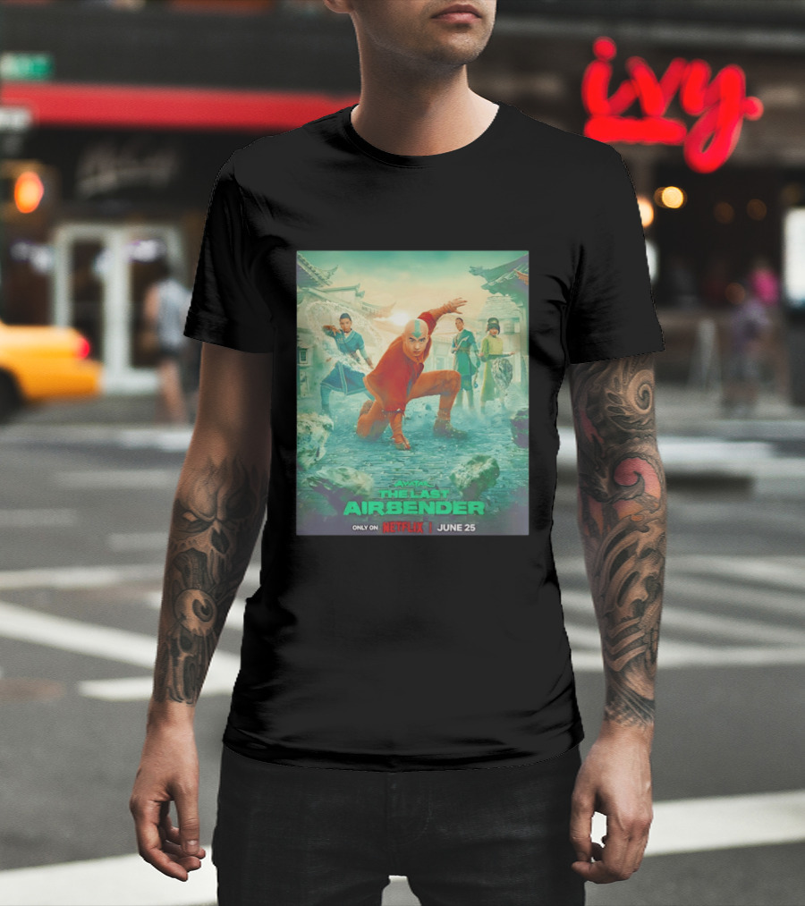 Avatar The Last Airbender Coming June 25 On Netflix T-Shirt